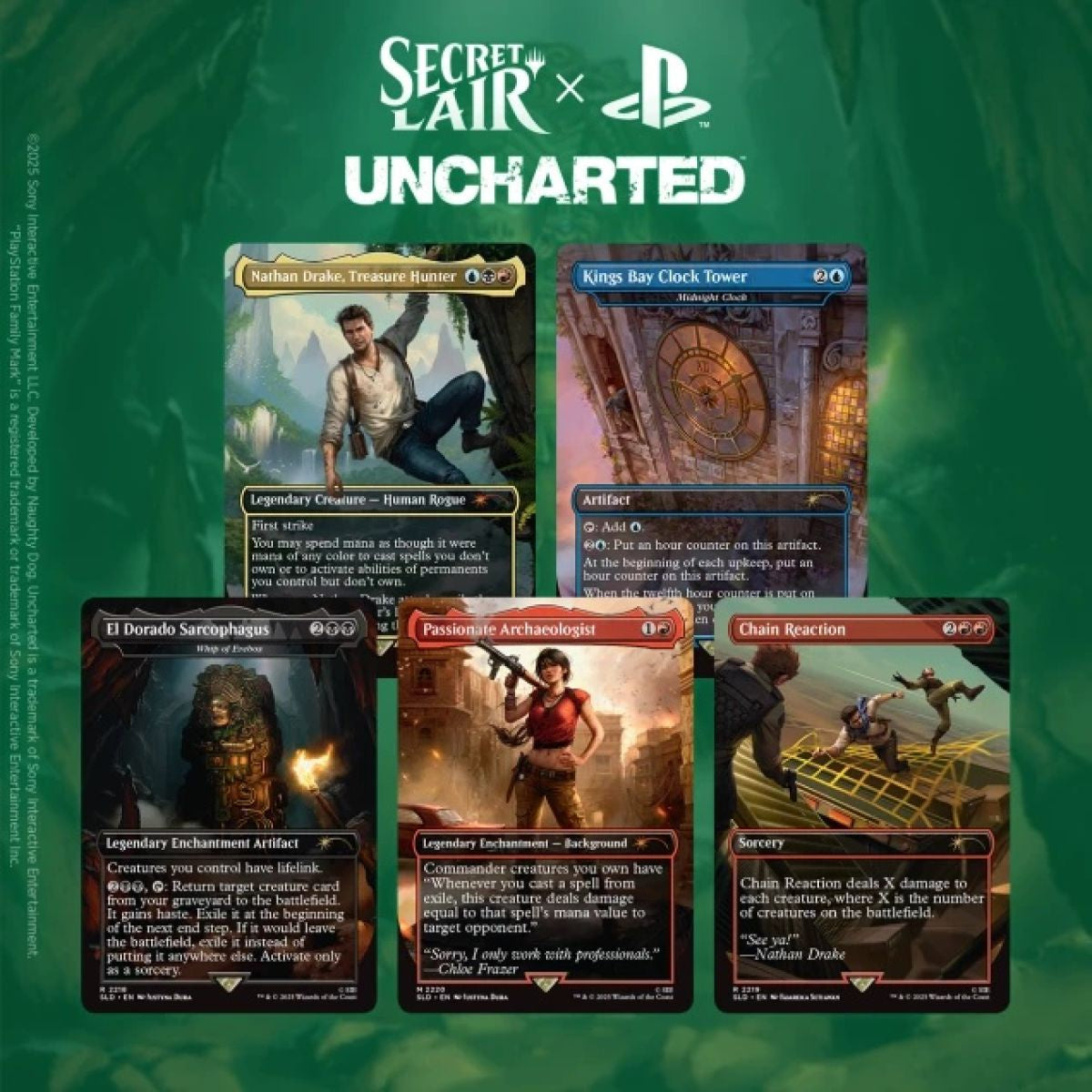 Magic Secret Lair x Uncharted – Jolt Games