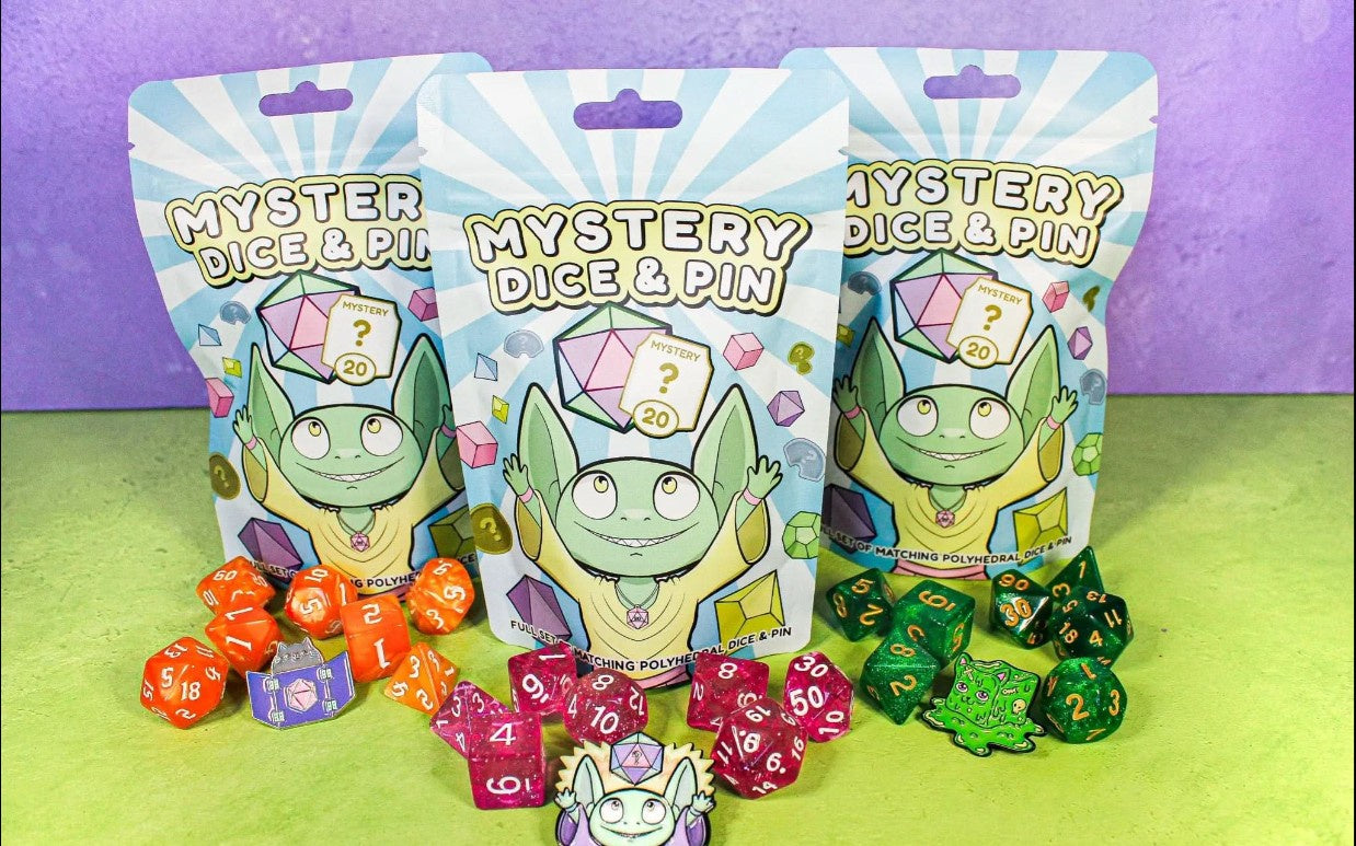 Mystery Dice Goblin - Mystery Dice & Pin – Jolt Games