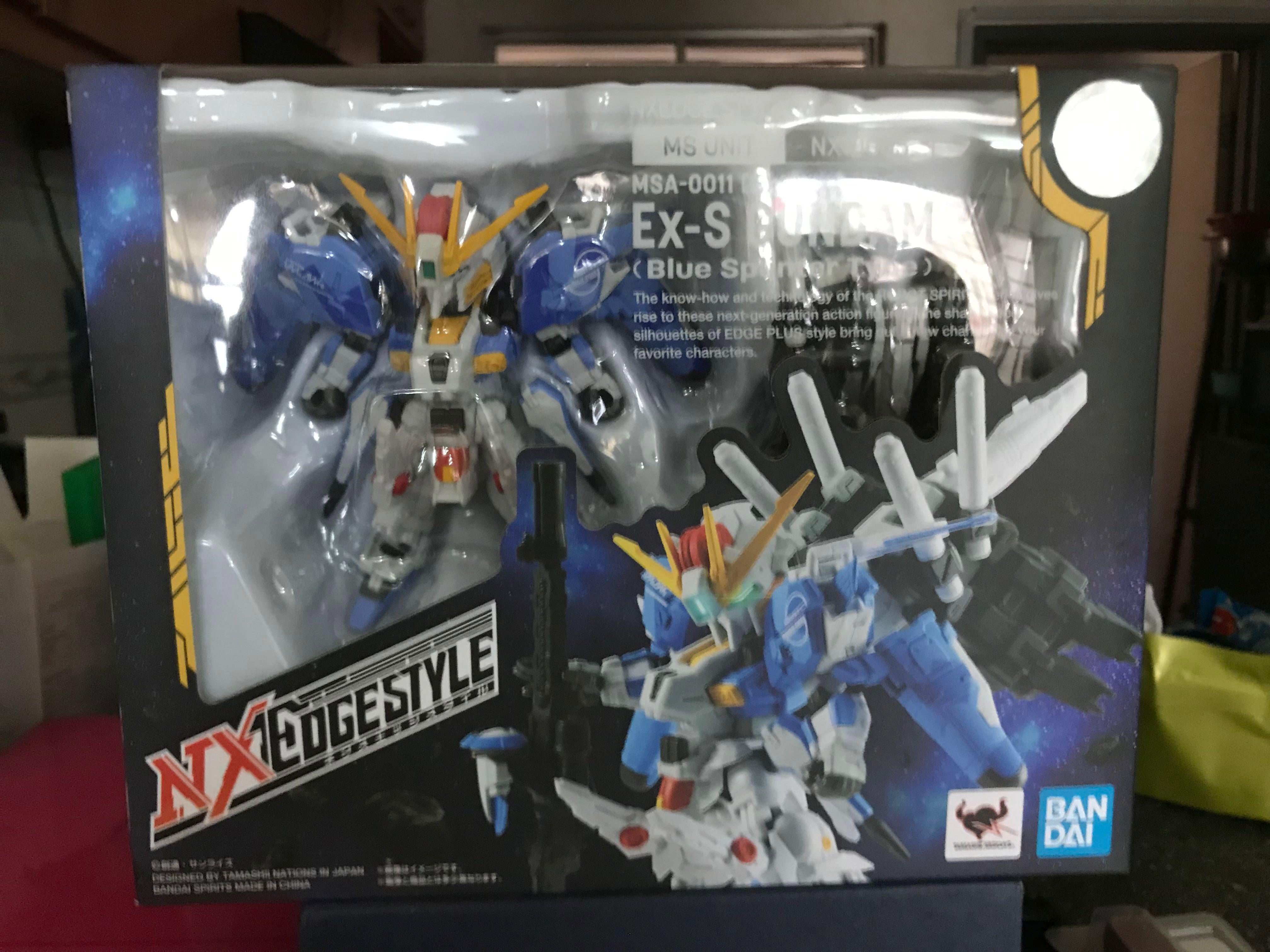 NXEDGE STYLE [MS UNIT] Ex-S GUNDAM (Blue Splinter Type) – Jolt Games