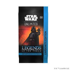 Star Wars Unlimited - Legends of the Force Carbonite Booster Pack ...
