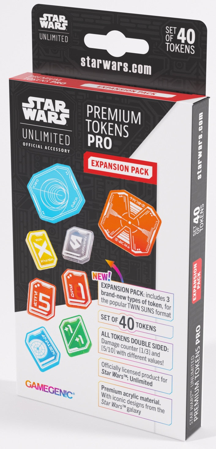 Gamegenic Star Wars Unlimited Premium Tokens PRO Expansion Pack – Jolt ...